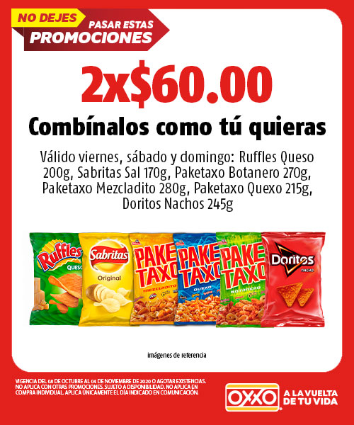 OXXO® | Botanas Barcel