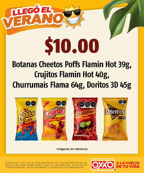 OXXO® | Botanas Barcel